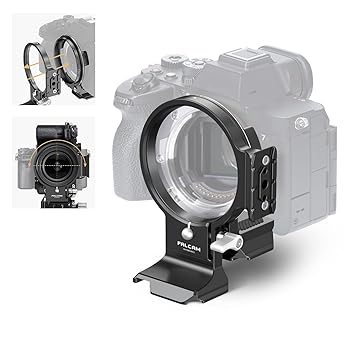 【中古】ULANZI F38カメラレンズ用三脚座 カメラレンズ用 F38/F22/F50クイックリリース カメラレンズ三脚マウント 回転式水平・垂直 カメラ用ケージ アルミ製 カメラアクセサリー SONY用 ZVE-10/FX3/FX30/...