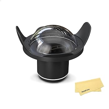 【中古】SeaFrogs WA006-A 光学アクリル 40M/130FT 8インチ 広角ドームポート 魚眼レンズ 防水カメラケース用 (φ90mm L106mm)【メーカー名】【メーカー型番】【ブランド名】HolaFoto ハウジングケー...