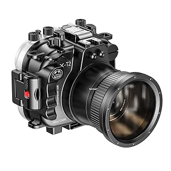 【中古】【未使用】Seafrogs 水中ケース 130フィート/40m ダイビング 防水カメラハウジング Fujifilm X-T2 対応ギアリング X-T2 16-55mm ギアリング (光学ガラス)【メーカー名】【メーカー型番】【ブラン...