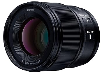 【中古】【未使用】パナソニック(Panasonic) 中望遠単焦点レンズ フルサイズミラーレス一眼 マクロ撮影からポートレート撮影 ルミックス LUMIX S 100mm F2.8 ブラック S-E100【メーカー名】【メーカー型番】【ブラ...