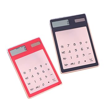 【中古】Angoily 2個 超薄型計算機 コンピュータツール ミニツール デスクトップ キッズツール ポケットツール デジタル 接する 道具 コンピューター 電卓 学生 プラスチック【メーカー名】【メーカー型番】【ブランド名】Angoil...
