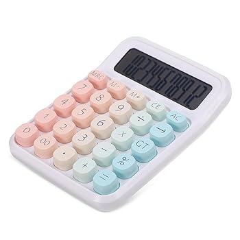 【中古】グラデーションカラー計算機 数値計算機 電卓小さい デスクトップ電卓 電卓かわいい オフィス用電卓 美的計算機 機械式計算機 オフィスデスクアクセサリー 学校用の電卓 プラスチック OHPHCALL【メーカー名】【メーカー型番】【ブ...