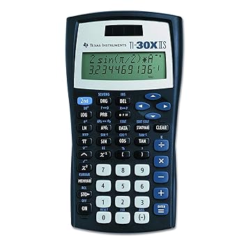 【中古】【未使用】Texas Instruments TI-30X IIS 2ライン関数電卓 ブラック ブルーのアクセント (2、ブラック)【メーカー名】【メーカー型番】【ブランド名】Texas Instruments 関数電卓 【商品説明...