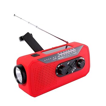 【中古】【未使用】NOAA天気ラジオ - 暴風雨竜巻地震のための2000Ah充電式バッテリー非常用ラジオ - LED懐中電灯、電話充電器、SOSアラーム付き緊急サバイバルF ANOAAラジオ Aoooa【メーカー名】【メーカー型番】【ブラン...