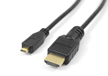 【中古】MacLab. Micro-HDMI to HDMI 変換 ケーブル 3m (タイプD-タイプA) ブラック 4k ver 1.4 【相性保証付／スマートフォンには対応していません】 テレビ TV デジカメ ビデオ アクション カメ...