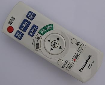 【中古】Panasonic ハイビジョンブルーレイディスクレコーダー用シンプルリモコン N2QAYB000552【メーカー名】【メーカー型番】【ブランド名】パナソニック(Panasonic) AV・テレビリモコン, Panasonic-HE...