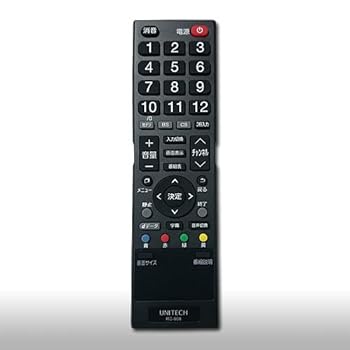 【中古】ユニテク　RC-008　液晶テレビ用　リモコン　UNITECH【メーカー名】【メーカー型番】【ブランド名】ユニテク AV・テレビリモコン, 家電 ストア 【商品説明】ユニテク　RC-008　液晶テレビ用　リモコン　UNITECH当店...