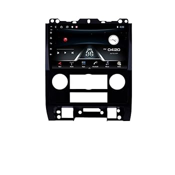 【中古】【未使用】車のステレオラジオ フォードのために脱出のために 2007-2012GPSビデオマルチメディアステレオオートプレーヤーIPSNo2din DVDAndroid10スマートカーラジオ オーディオ一体型ナビ (色 : QT10...