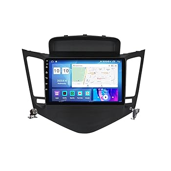 【中古】【未使用】YLOXFW Android 12.0ラジオ2 Din車載ステレオある4G 5G WiFi SWC DSP Carplay適用 C-hevrolet Cruze 2008-2014 GPS Navigation 9インチタ...