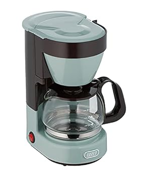 【中古】【未使用】【Toffy/トフィー】 4カップコーヒーメーカー K-CM1 (ペールアクア) ドリップ式 自動保温機能 ガラスポット メッシュフィルター付き レトロ かわいい K-CM1-PA【メーカー名】【メーカー型番】【ブランド名...