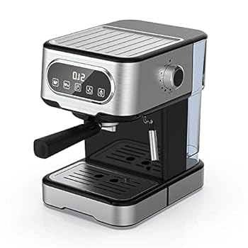 【中古】コーヒーメーカー 20バーエスプレッソコーヒーマシン1100W半自動ミルクFlosal Cafetera Cappuccinoメーカー キッチン家電 (色 : Silver, Size : One size)【メーカー名】【メーカー...