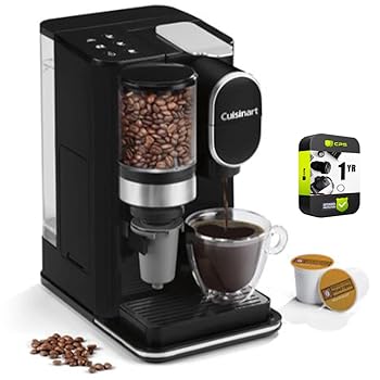 【中古】【未使用】Cuisinart DGB-2 Grind and Brew Single-Serve Coffeemaker Bundle with 1 YR CPS Enhanced Protection Pack【メーカー名】【メー...