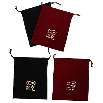 【中古】EXCEART 4個 収納袋 バッグ 再利用可能な買い物袋 大型巾着ポーチ ケース ブロードライヤートラベルバッグ 巾着ギフトバッグ【メーカー名】【メーカー型番】【ブランド名】EXCEART ヘアドライヤー, キッチン ストア, y...