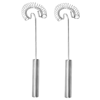 【中古】OFFSCH 2個 キッチン用品 卵黄ミキサー 卵ボイラー ハンドミキサー パン 揚げる メーカー 炊飯器 クランク ミルクピッチャー スムージー用ブレンダー 台所 ステンレス鋼 Silver【メーカー名】【メーカー型番】【ブランド...