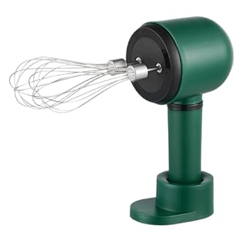 【中古】Handheld Electric Mixer - Electric Mixer Handheld | Stainless Steel Electrical Whisk | Double Head Design, 3 Speed A...