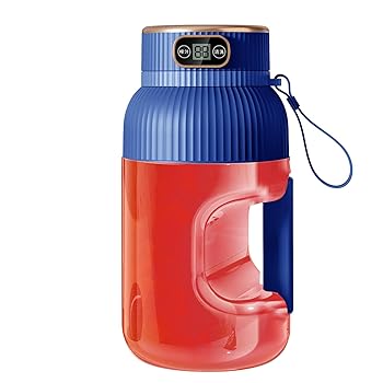 【中古】Personal Blender Portable, Portable Smoothie Blender, Compact Personal Blender with Digital Display, 1200ML Large Ca...
