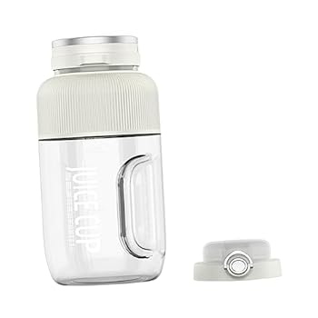【中古】ポータブル ブレンダー ジューサー カップ 1.2L シェイク ジューサー カップ スムージー ミキシング ホーム ベージュ, 23.8x12cm【メーカー名】【メーカー型番】【ブランド名】Pleayietoopiatiey ミキサ...