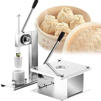 【中古】包子メーカー、半自動パン製造機、3つの型付きパン団子メーカー、生地をプレスしてパンを作る、包子製造型、パン蒸しパンの調理用、,【メーカー名】【メーカー型番】【ブランド名】mou Studio 私のスタジオ ミキサー, キッチン家電,...