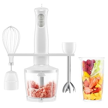 【中古】【未使用】ハンドブレンダー 離乳食 ブレンダー 1台6役 800W 電動 ミキサー ハンドミキサー 氷・肉・果物・野菜 泡立て器 ジューサー フードプロセッサー 調理器具【メーカー名】【メーカー型番】【ブランド名】Turelar ハ...