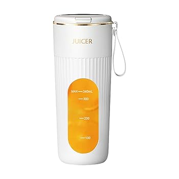 【中古】ポータブル ブレンダー、シェイクとスムージー用のポータブル ブレンダー,多機能ジュース抽出器 | 340ml 充電式ジューサーブレンダー シェイクスムージー用 漏れ防止 旅行用【メーカー名】【メーカー型番】【ブランド名】ノーブランド...