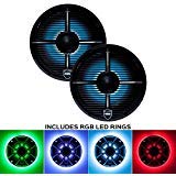 【中古】wet sounds REVO 6-XWB ブラック クローズド XW グリル 6.5インチ マリン LED 同軸スピーカー (ペア) RGB LEDスピーカーリング付き【メーカー名】【メーカー型番】【ブランド名】Polk Audi...