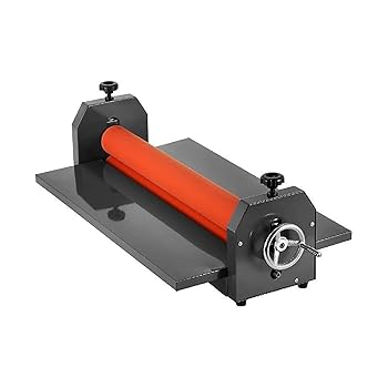 【中古】【未使用】ラミネート機、手動折りたたみ式コールドラミネート機、ラミネート厚さ1.5CM、調整可能なホイール位置、電気不要、紙、文書、写真、メニューの保護に使用【メーカー名】【メーカー型番】【ブランド名】QISUO ラミネーター, ホ...
