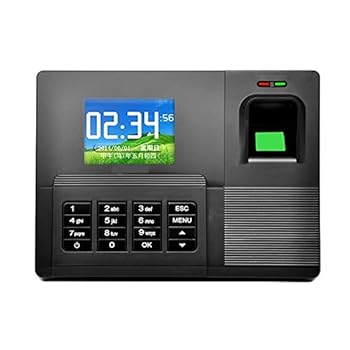 【中古】指紋時間出席マシンネットワーク通信のUディスクのダウンロード指紋認証IDカードの複数の識別タイムレコーダー タイムレコーダーの従業員【メーカー名】【メーカー型番】【ブランド名】Zhangre タイムカード本体, ホームストア 【商品...