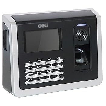 【中古】指紋出席機 指紋の時間出席機は指紋の時間出席機械事務用品を迅速に識別します (色 : Silver, Size : 18.7x14.4x5.6cm)【メーカー名】【メーカー型番】【ブランド名】pajiay タイムカード本体, ホーム...