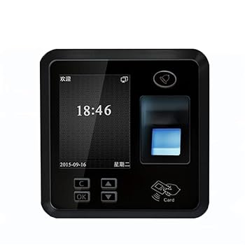 【中古】勤怠管理時計 独立したアクセス制御システムとの簡単インストールするには、スマート指紋出席時計装置 時間出席時計【メーカー名】【メーカー型番】【ブランド名】KOVOSCJ タイムカード本体, 家電 ストア 【商品説明】勤怠管理時計 独...