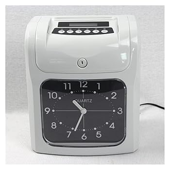 【中古】エンタープライズ出席マシン イギリスの紙IDカードパンチング機電子の出席機械LCD/内蔵のバッテリーが付いている時計の顔の出席機 にインテリジェント (Color : Clock face)【メーカー名】【メーカー型番】【ブランド名...