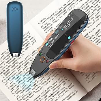 【中古】【未使用】TCCOC 翻訳デバイス | スキャン翻訳読書ペン - Bluetooth/Wi-Fi/AI 音声アシスタント付き多言語辞書ペン | テキストをスキャンして翻訳 | 話してオフライン翻訳(B) WZSS【メーカー名】【メー...