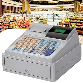 【中古】スマート電子キャッシュ レジスタ、商業用 LED デジタル 8 キャッシュ レジスタ、LCD ディスプレイ付きスモール ビジネス キャッシュ レジスタ、小売【メーカー名】【メーカー型番】【ブランド名】CASIO(カシオ) レジスター...