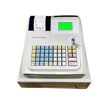 【中古】レジ 電子レジスター、レストラン/スーパーマーケット/衣料品店/ハンバーガーショップ/ミルクティーショップに適したレジスター 小売店向け【メーカー名】【メーカー型番】【ブランド名】CHAPPED レジスター本体, オフィス用品 スト...