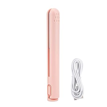 【中古】ヘアアイロン スマートキープ保温機能 フラットアイロン ストレートヘアアイロン なめらかで優しい ダメージレス (ピンク)【メーカー名】【メーカー型番】【ブランド名】Atyhao ヘアアイロン, yobi, 母の日特集 【商品説明】...
