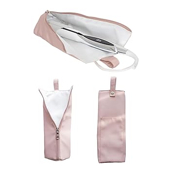 【中古】【天通ライト】ヘアアイロンケース 耐熱 収納 ポーチ ヘアアイロン かわいい 吊り下げ 引っ掛け 収納ケース 旅行 トラベル 持ち運び ヘアアイロンポーチ 耐熱ケース コテ入れ zk-pt01-pk【メーカー名】【メーカー型番】【ブ...