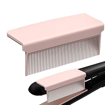【中古】【未使用】フラットアイロン用コーム ヘアアタッチメント、フラットアイロンコームアタッチメント - ビスタプリントフラットアイロンコームストレートアイロンコーム,プロフェッショナルコームアタッチメント、ストレートヘアコームクリップオン...