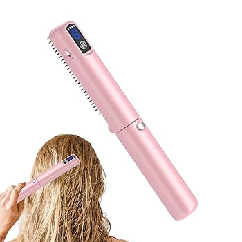 【中古】縮毛矯正ブラシ、女性用ストレートブラシ, 3 モード トラベル ヘア ストレートアイロン コンパクト ヘア ストレート コーム, ヘアアイロン用小型ヘアアイロンストレートヘアアイロンブラシ【メーカー名】【メーカー型番】【ブランド名】...