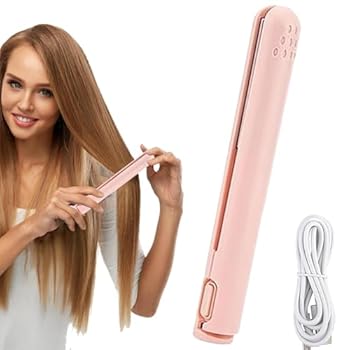 【中古】ミニデュアルパーパスカーリングアイロン、1ヘアストレートナーとカーラーの2、ポータブルUSBプラグイン小型ヘアカーラーアイロン、コードレスカーリングアイロン、家庭、旅行に適しています。【メーカー名】【メーカー型番】【ブランド名】ノー...