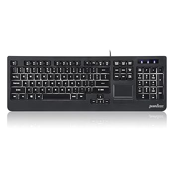 【中古】Perixx ペリックス PERIBOARD-313 タッチパッド付キーボード LED バックライト搭載 有線 スタンダードキーボード 産業・工業向け 英語配列 【正規保証】【メーカー名】【メーカー型番】【ブランド名】Perixx ...