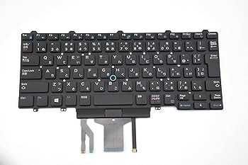 【中古】E-ZeeGaa日本語キーボード 適用するDELL Latitude 14 5000 E5450 E5470 5450 5480 5488 5490 5491 5495 日本語キーボード修理交換用【バックライト付き】【メーカー名】【...