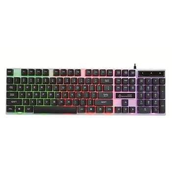 【中古】unband ユーザー ゲーミング キーボード LED 照明付き コンピューター ラップトップ ゲーム デバイス用メカニカル キーボードアクセサリ【メーカー名】【メーカー型番】【ブランド名】unband パソコン用キーボード, ホー...