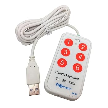 【中古】Generic USB ハンドルヘルド キーボード キーパッド 6 キー スイッチ CD 付き ゲーム ラップトップ デスクトップ用【メーカー名】【メーカー型番】【ブランド名】Generic パソコン用キーボード, パソコン ストア...