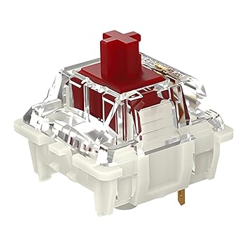 【中古】Gateron Pro 2.0 Switch 3ピン予備潤滑RGBイエロー-レッド-ブラウン対応MXメカニカルキーボード（36 Pro 2.0レッド）【メーカー名】【メーカー型番】【ブランド名】DRAOZA パソコン用キーボード, ...