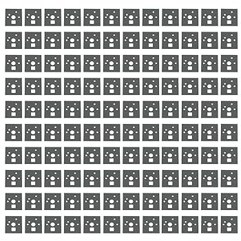 【中古】Ruiwaer 120個 ブラック PORON キーボードスイッチパッド ポロンフォームキーボードスイッチフィルム ポロンスイッチパッド スイッチフィルム ホットスワップキーボード用スイッチパッド【メーカー名】【メーカー型番】【ブラ...