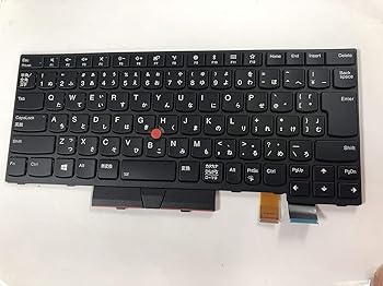 【中古】(修理交換用) ノートパソコンキーボード互換 適用す るLenovo Thinkpad T470 T480 日本語キーボード （黒） バックライト付き【メーカー名】【メーカー型番】【ブランド名】WJZX(忠興部品です) パソコン用キ...