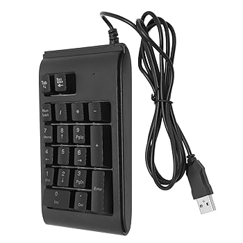 【中古】【未使用】USBナンバーパッド、19キー人間工学に基づいた有線テンキー、防水RGBバックライトテンキー、ラップトップデスクトップコンピューターPC用 (黒)【メーカー名】【メーカー型番】【ブランド名】Yosoo テンキー, パソコン...