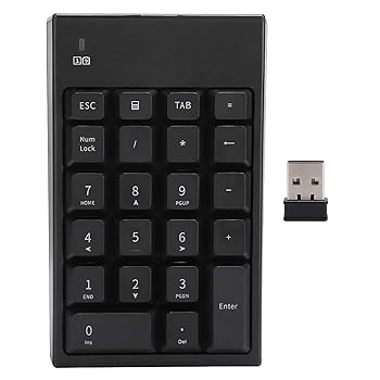 【中古】数字キーパッド 2 4G USBワイヤレスナンバーキーボードポータブル22キーラップトップノートブック用の数字キーパッド トップ ラップ金融 証券 銀行に適しています【メーカー名】【メーカー型番】【ブランド名】Omenluck テン...