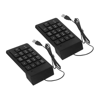 【中古】【未使用】Tofficu 2個 銀行 金融 キーボード 数字 パッド ノートパソコン用 USB キーパッド 数字 キーパッド 有線 数字 キーパッド 数字7パッド7キーボード 数字7パッド7有線 テンキー7【メーカー名】【メーカー型...