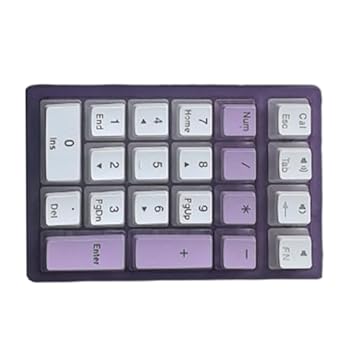 【中古】【未使用】テンキー、メカニカルUSB Cコード付きテンキー、LEDバックライト付き21キーテンキー、ラップトップ、デスクトップ、コンピュータPC用【メーカー名】【メーカー型番】【ブランド名】uzzzdiiior テンキー, パソコン...