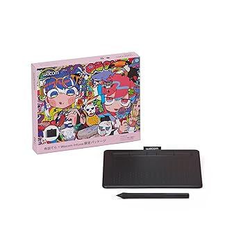 【中古】ワコム ペンタブレット 寺田てら×Wacom Intuos Small限定パッケージ お絵かきソフトウェア付き 黒 Androidにも対応 TCTL-4100WL/K3【メーカー名】【メーカー型番】【ブランド名】Wacom ペンタブ...